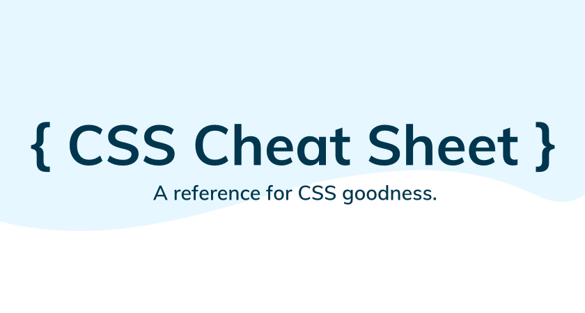 CSS Cheat Sheet